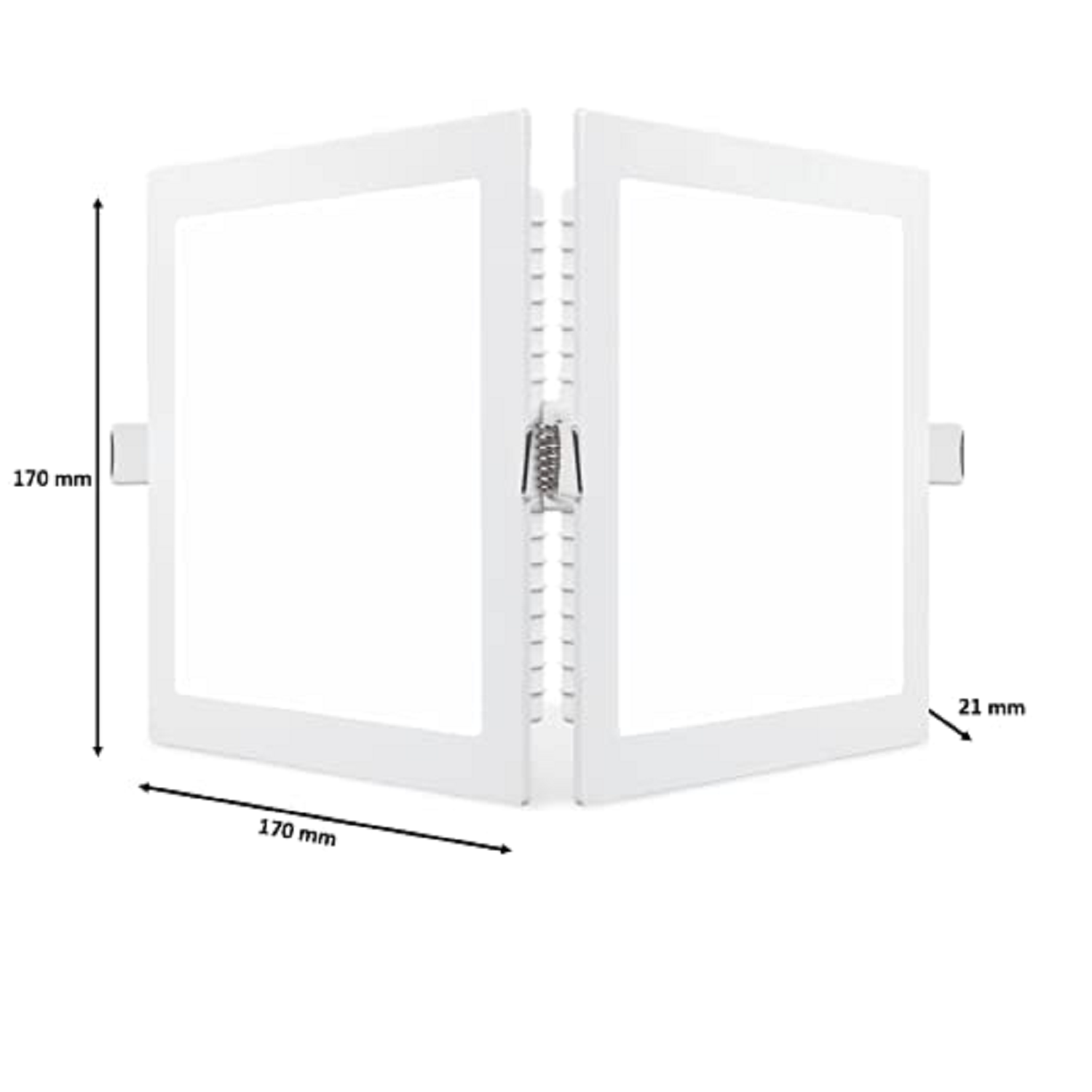 PHILIPS 12-watt Square LED Downlight 3-in-1 Recessed LED Downlight LED ...